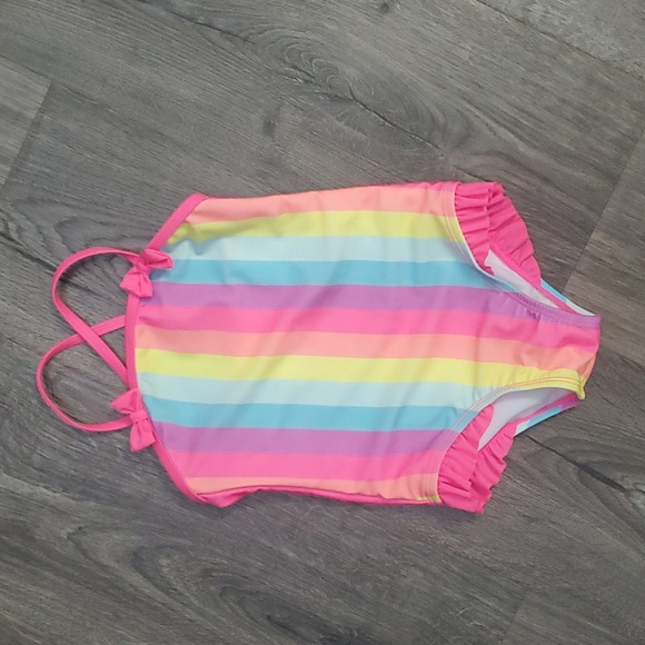wonder nation | Swim | Girls Rainbow One Piece Swimsuit | Poshmark